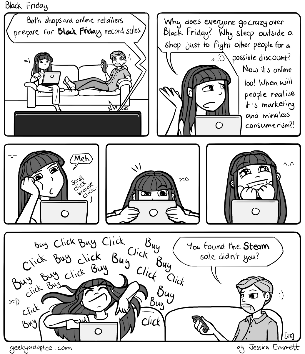 Black Friday Geeky Adopteegeeky Adoptee
